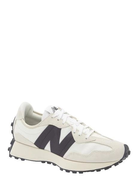 NEW BALANCE 327 Sneaker - White/black