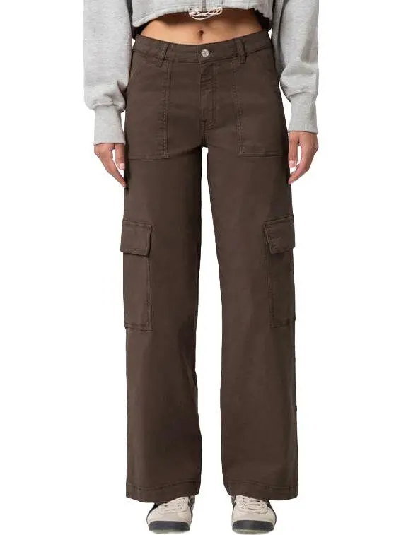 MAVI Alva High-waist Cargo Pants - Oak Luxe Twill
