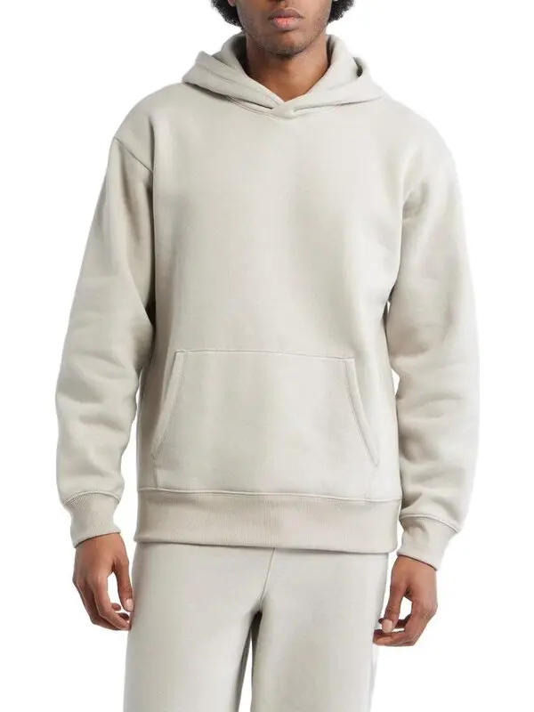 Bp. Fleece Hoodie - Grey Owl
