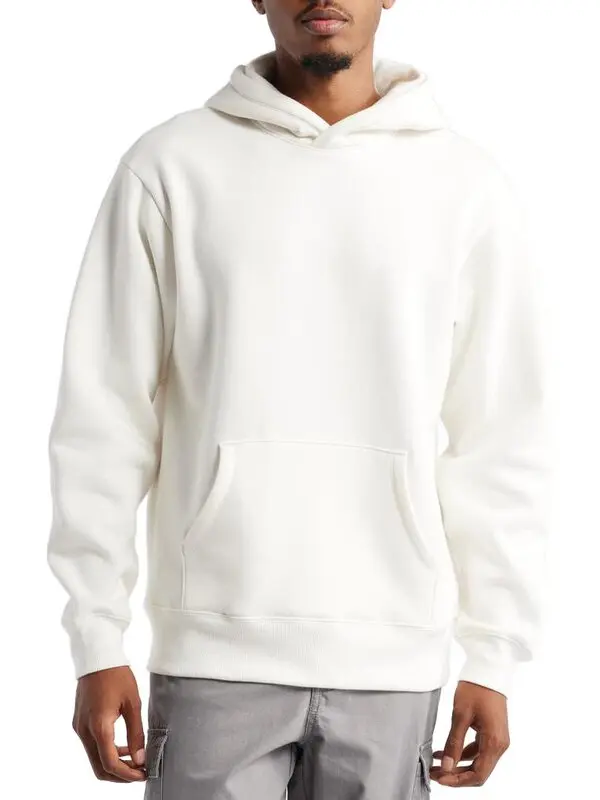 Bp. Fleece Hoodie - Ivory Egret