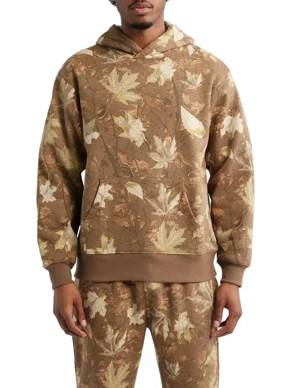 Bp. Fleece Hoodie - Tan Camo