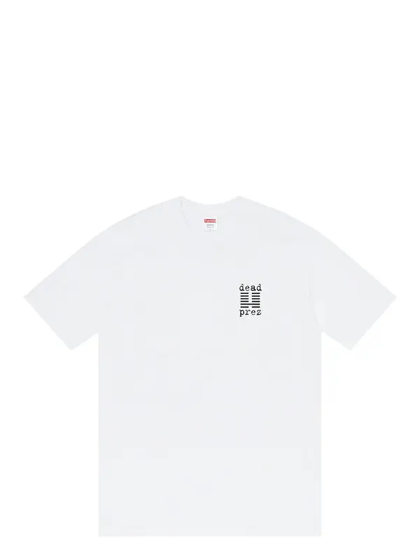 Supreme X Dead Prez Tee - White