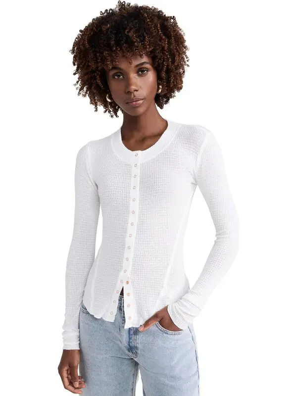 Free People Going Places Cardigan - Ivory