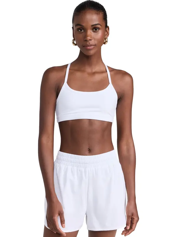Beyond Yoga Spacedye Slim Racerback Bra - Cloud White