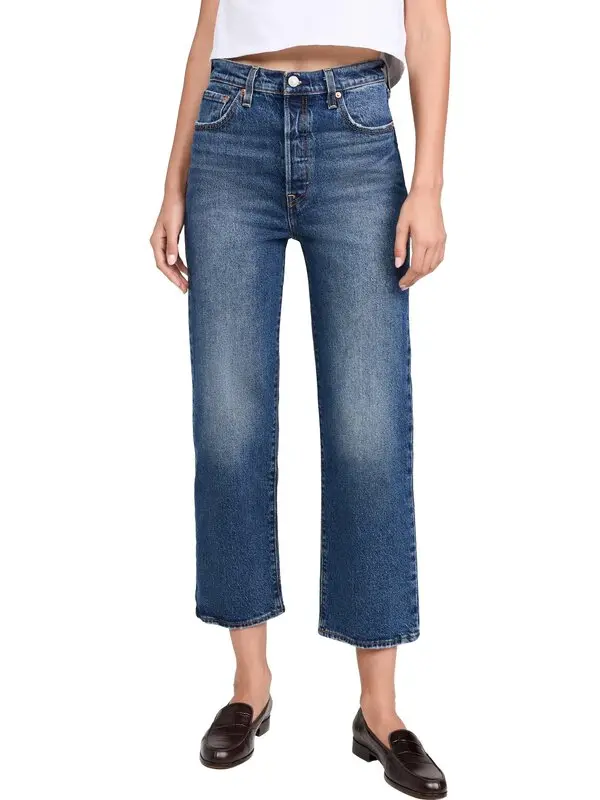 LEVI'S Ribcage Straight Ankle Jeans - My Honor No Dx