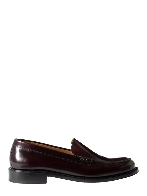 Mr P. Scott Leather Loafers - Brown