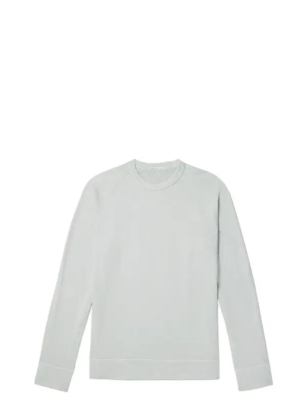 JAMES PERSE Cotton-jersey Sweatshirt - Gray
