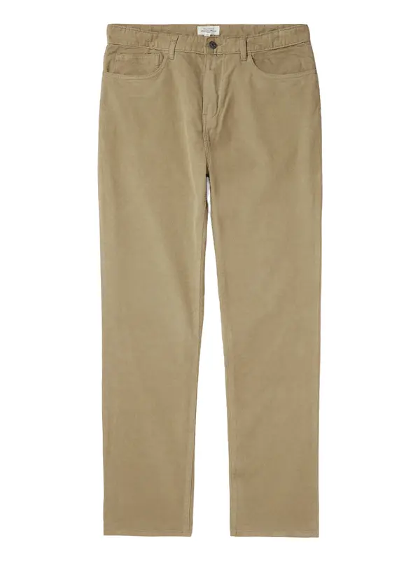 Hartford Tim Straight-leg Corduroy Trousers - Brown