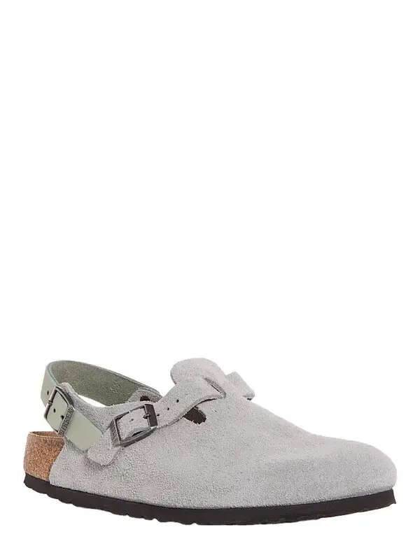 BIRKENSTOCK Tokio Slingback Clogs - Pure Sage