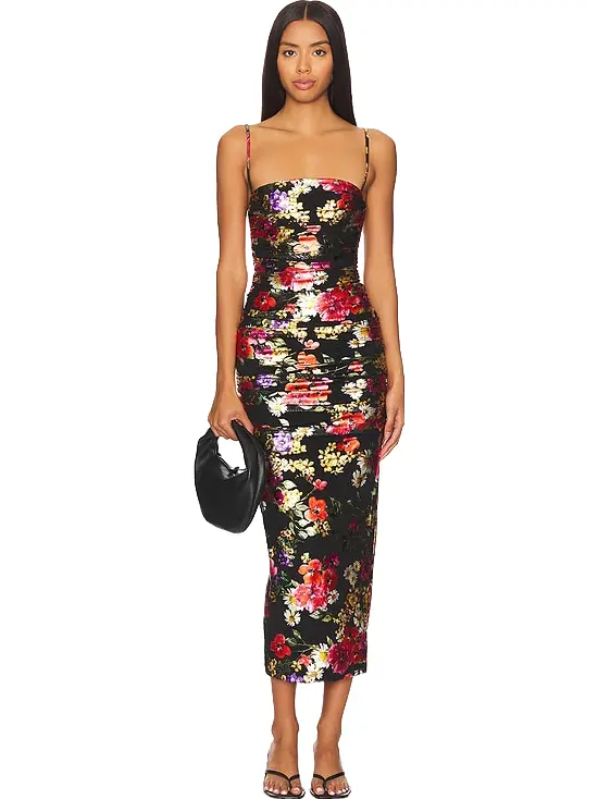 NOOKIE Electric Midi Dress - Floral
