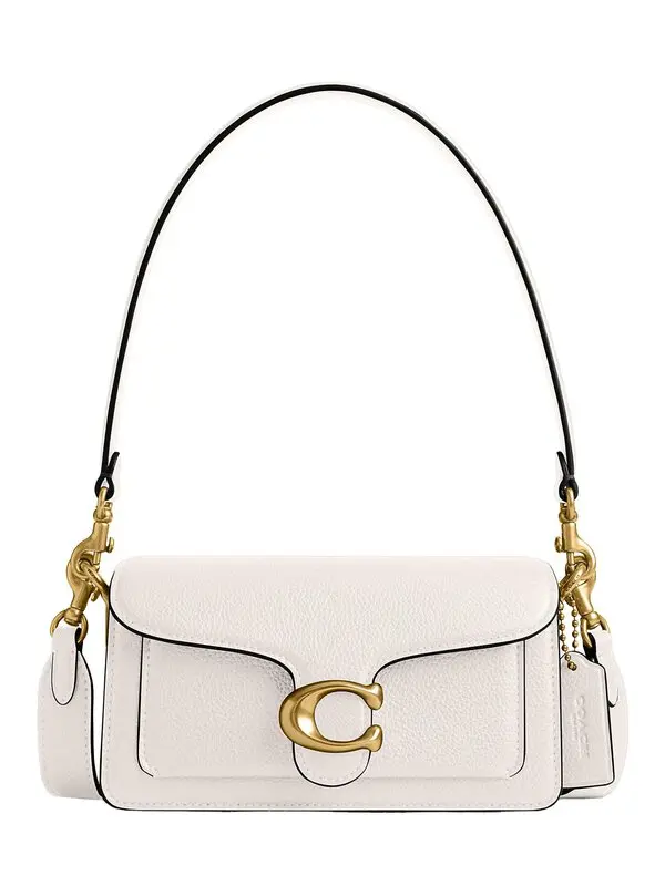 COACH Tabby Shoulder Bag - Brass/chalk