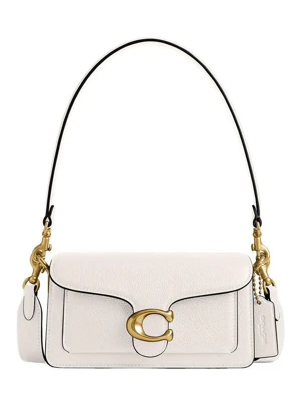 COACH Tabby Shoulder Bag - Brass/chalk