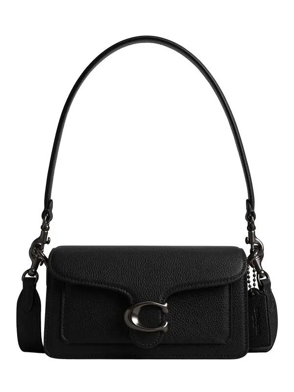 COACH Tabby Shoulder Bag - Silver/black
