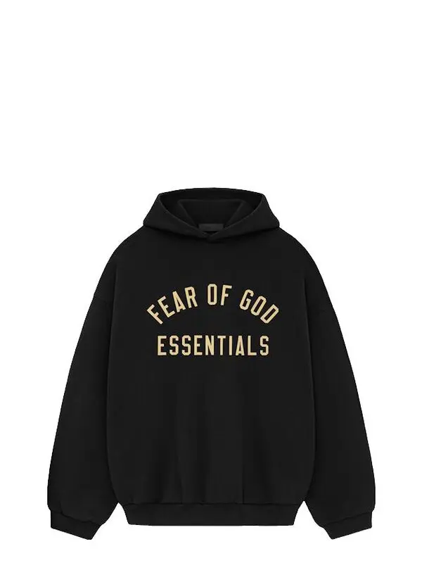 Fear Of God Essentials Fleece Ii Hoodie - Black