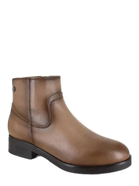 NATIONAL COMFORT Esmeralda Ankle Boots - Taupe Leather