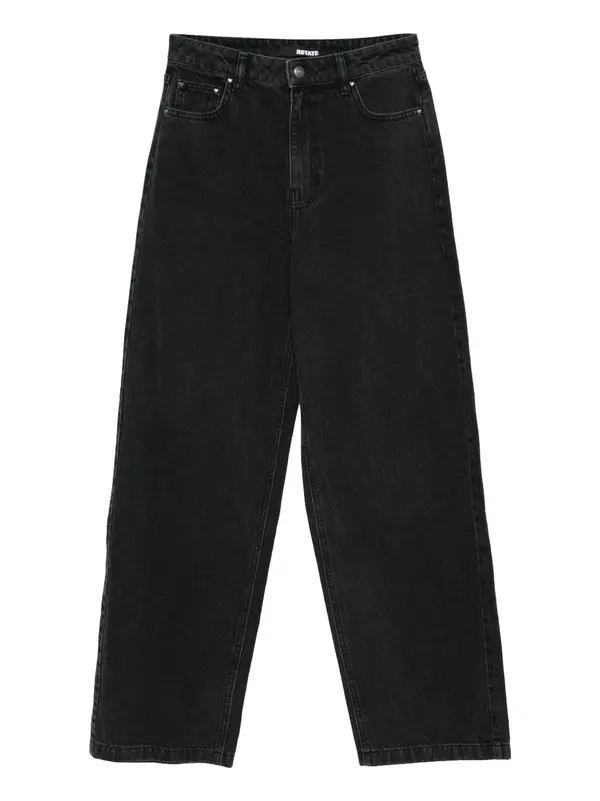 Remain Birger Christensen 5-pocket Wide-leg Jeans - Black