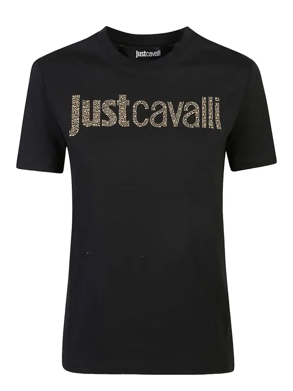 Just Cavalli Logo T-shirt - Black
