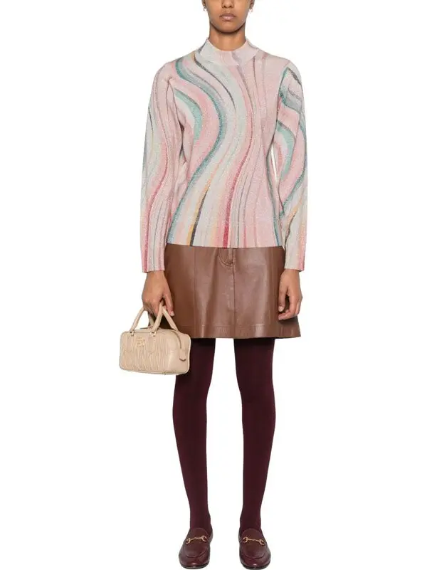Paul Smith Swirl Sweater - Neutrals