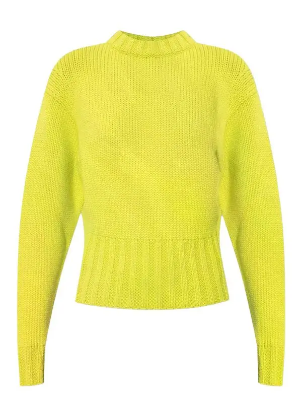 Alexander McQueen Crew-neck Sweater - Yellow