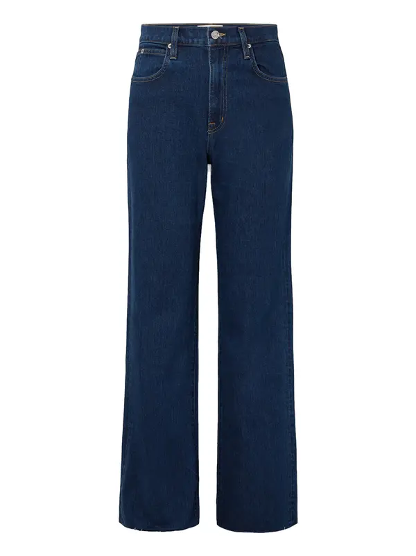 SLVRLAKE Grace High-rise Wide-leg Jeans - Blue