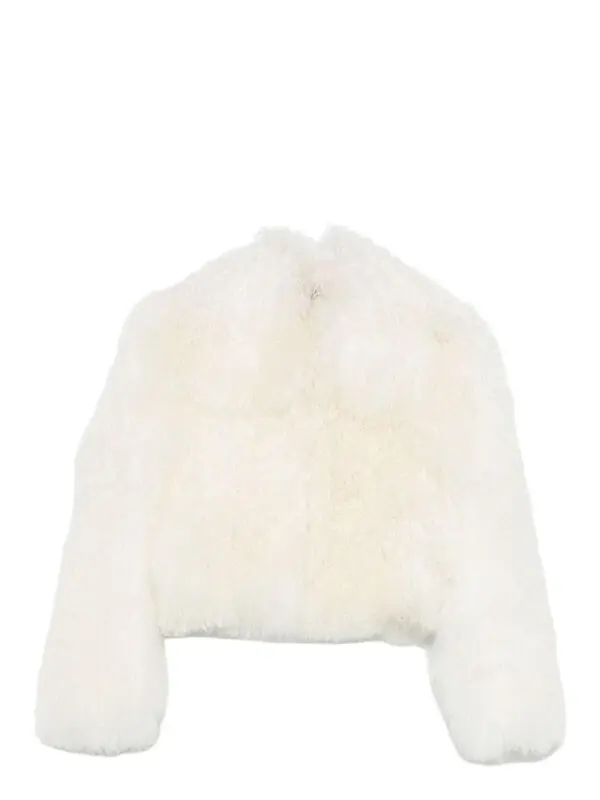 NUMEROOTTO Charlie Shearling Jacket - White