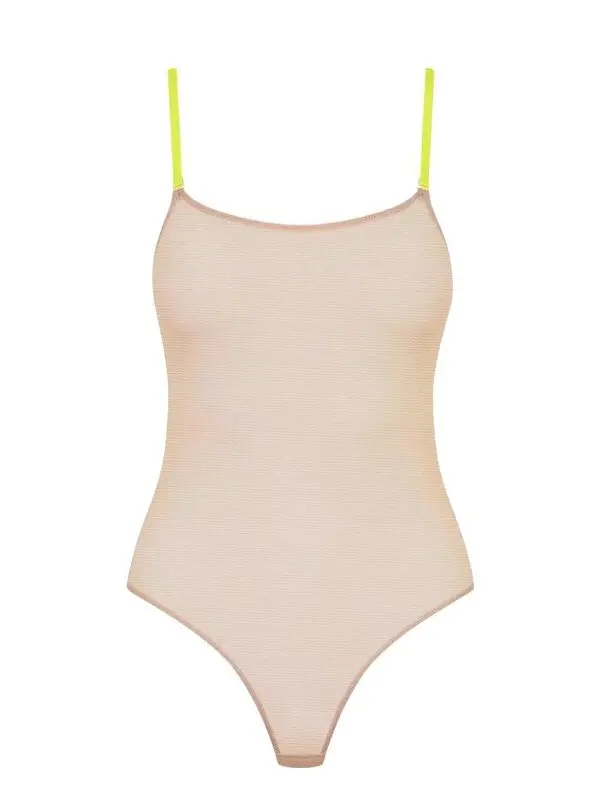MAISON CLOSE Corps À Corps Bodysuit - Neutrals
