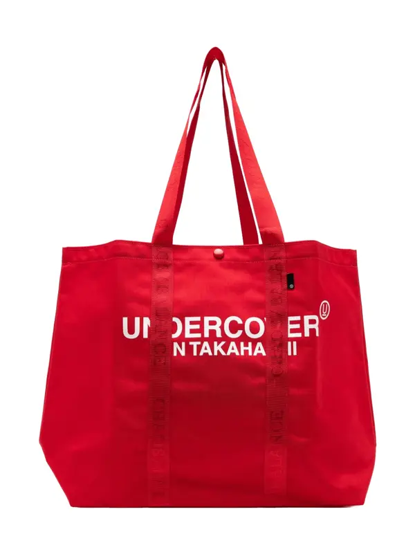 UNDERCOVERISM Logo-printed Tote Bag - Red