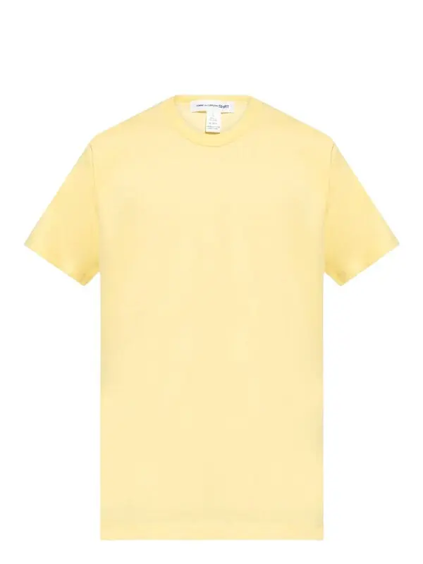 Comme Des Garçons Cotton T-shirt - Yellow