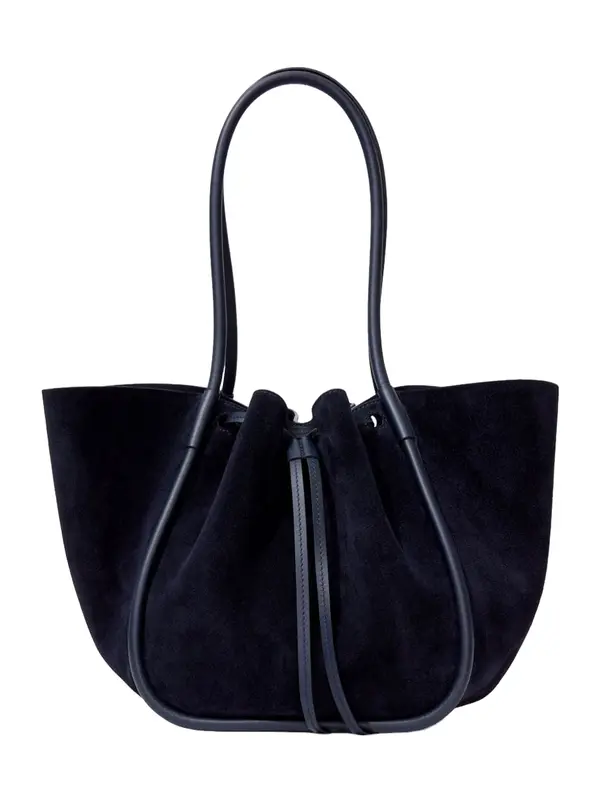 Proenza Schouler Large Ruched Tote Bag - Blue