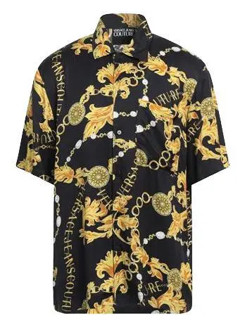 Versace Shirt Size Viscose - Black