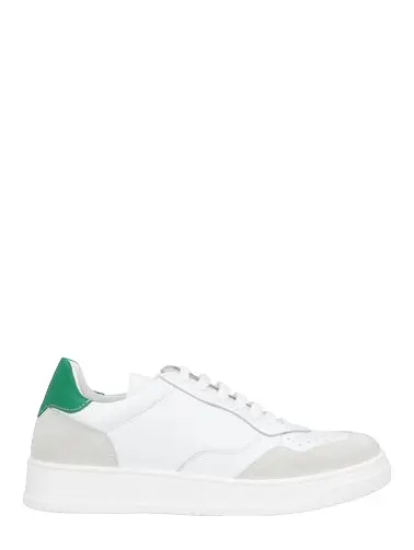 Buscemi Leather Low-top Sneakers - White