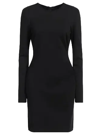 Pinko Mini Dress In Viscose Blend - Black