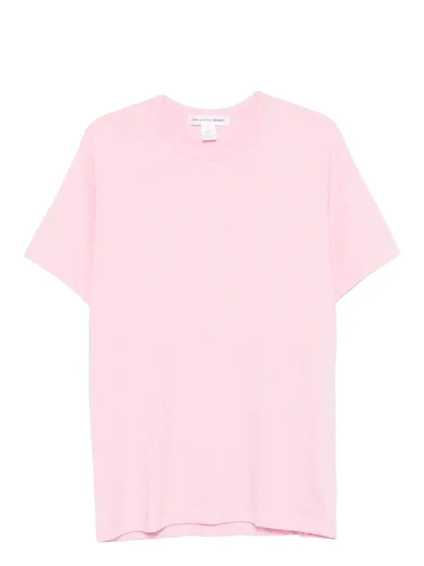 Comme Des Garçons Logo-print T-shirt - Pink