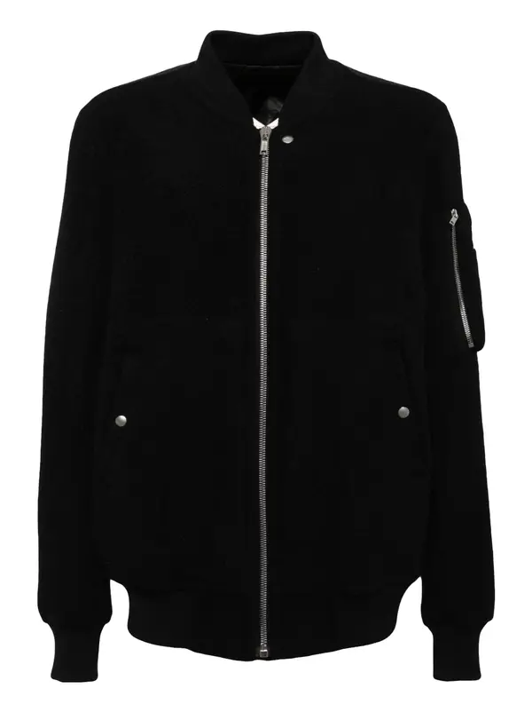 Rick Owens Classic Flight Jacket - Black