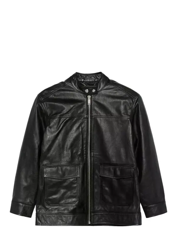 ANINE BING Leather Jacket - Black