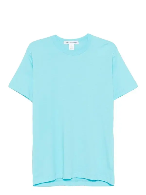 Comme Des Garçons Logo-print T-shirt - Blue