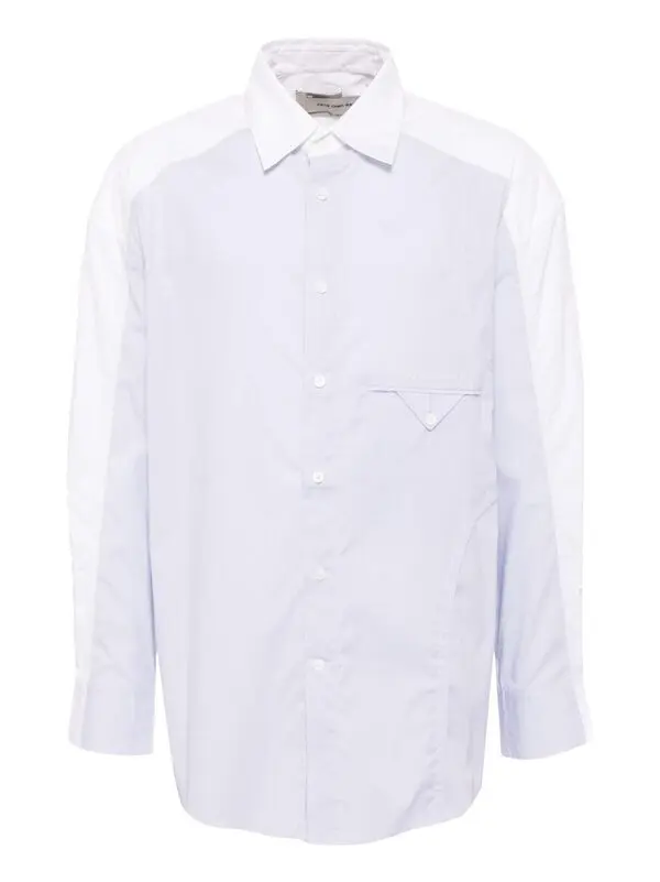 FENG CHEN WANG Panelled Shirt - White