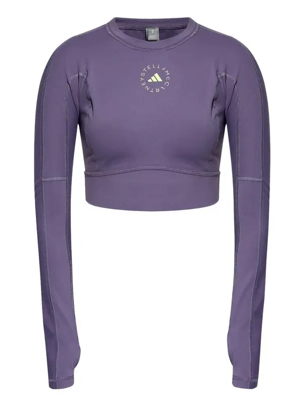 Adidas By Stella McCartney Truestrength Yoga Top - Purple