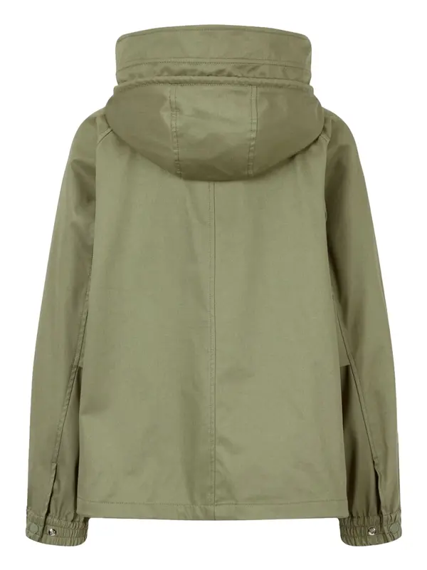 STUDIO TOMBOY Drawstring Hooded Jacket - Green