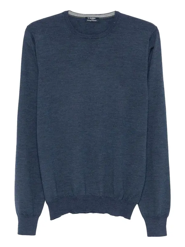BARBA NAPOLI Paricollo Sweater - Blue