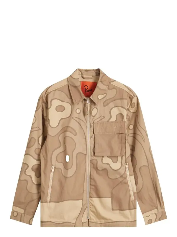 PARRA Fruit Tree Camo Shirt - Tan