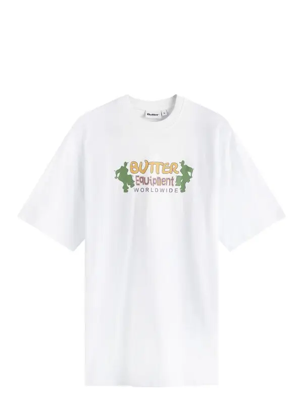 BUTTER GOODS Breaker T-shirt - White