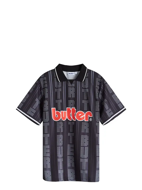 BUTTER GOODS City Sports Jersey - Black/grey
