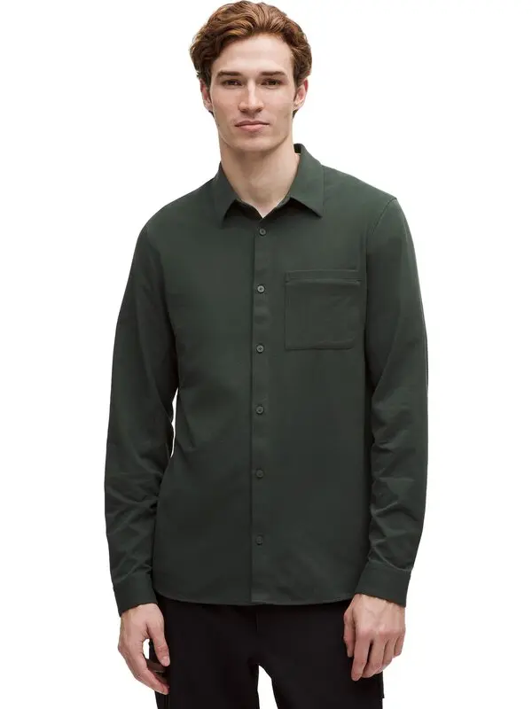 Lululemon Commission Long-sleeve Shirt - Rainforest Green