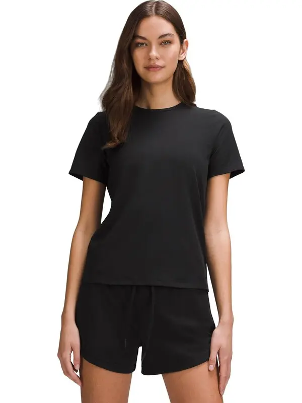 Lululemon Organic Cotton Crewneck T-shirt - Black