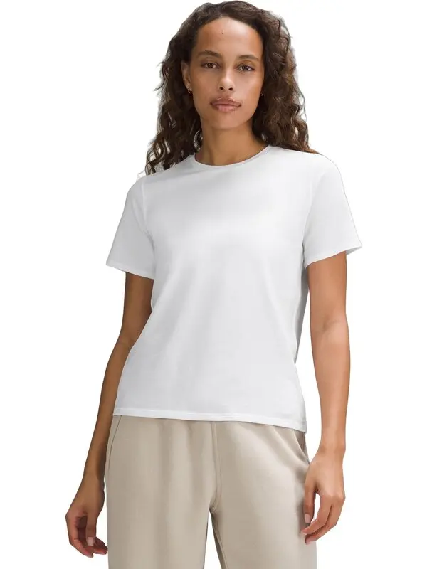 Lululemon Organic Cotton Crewneck T-shirt - White