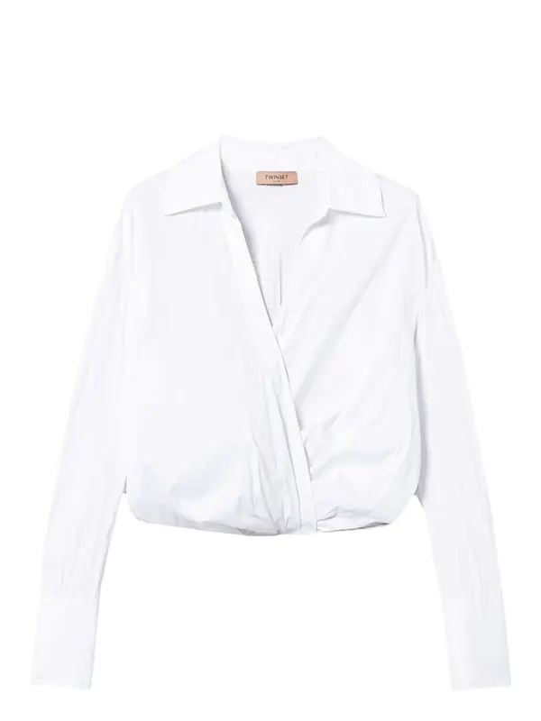 TWINSET Poplin Blouse - White
