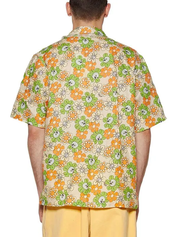 Marni Floral-print Shirt - Green