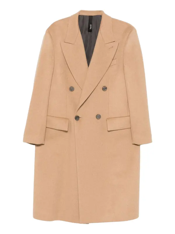 HEVO Martinafranca Tailored Coat - Neutrals