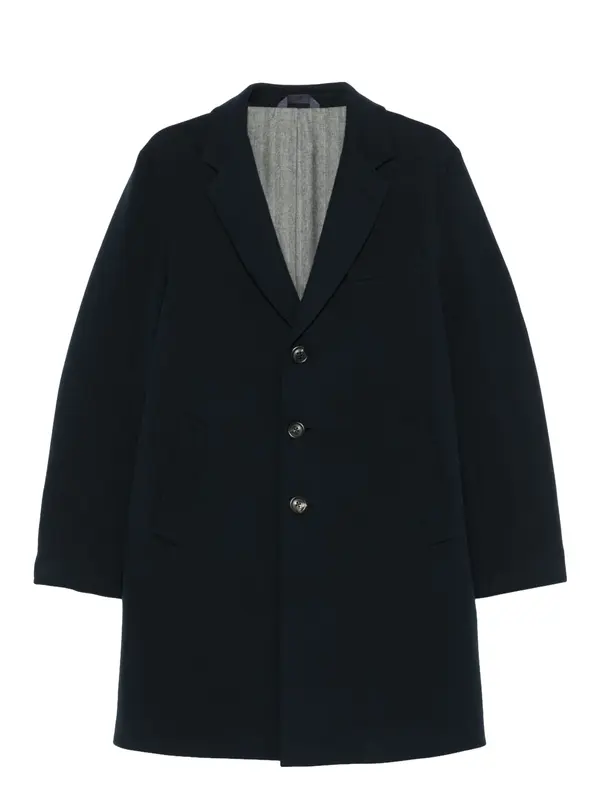 CIRCOLO 1901 Felted Mid-length Coat - Blue
